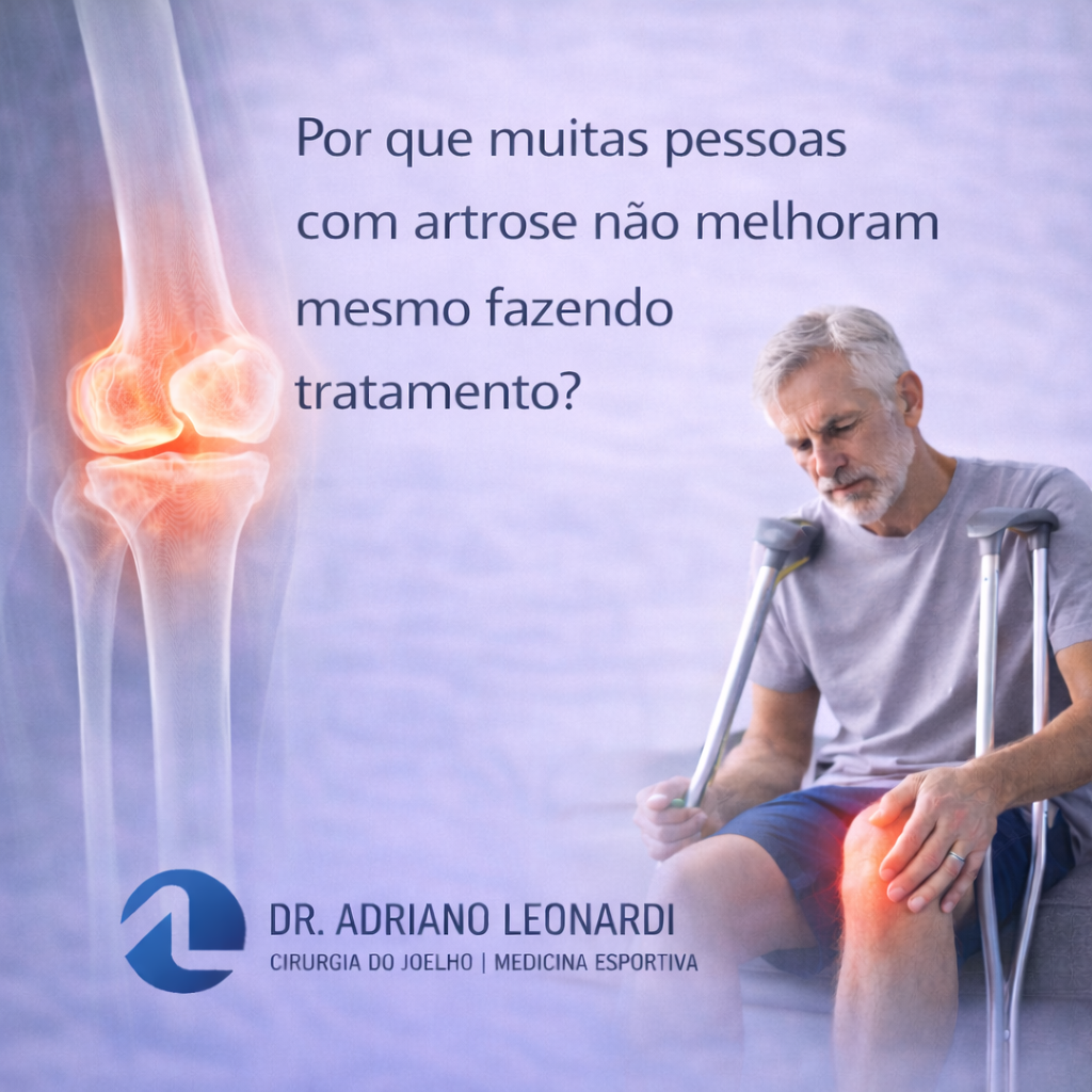 Por que muitas pessoas com artrose não melhoram mesmo fazendo ...